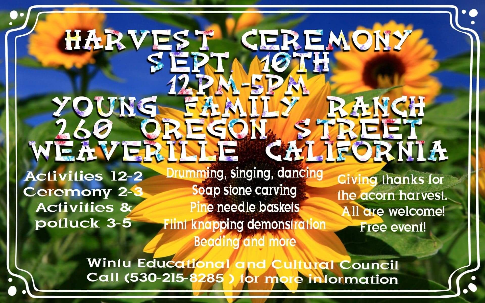 Harvest Ceremony | NCIDC Harvest Ceremony | NCIDC